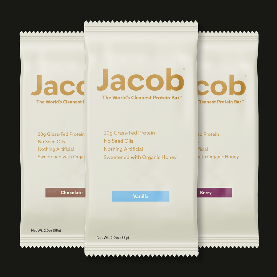 Clean Protein Bars With Beef Tallow | Jacob