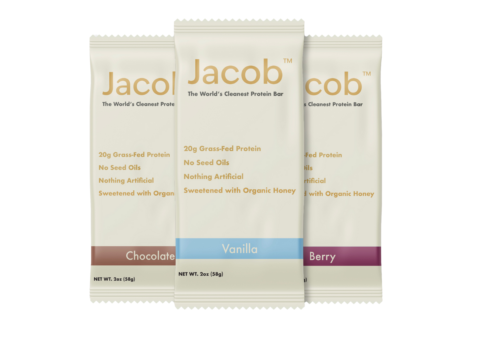 Jacob Bar – Real Ingredients and 20g of Protein – No Additives