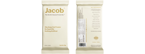 Jacob Bar – Real Ingredients and 20g of Protein – No Additives