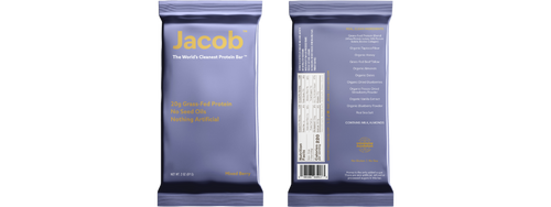 Jacob Bar – Real Ingredients and 20g of Protein – No Additives